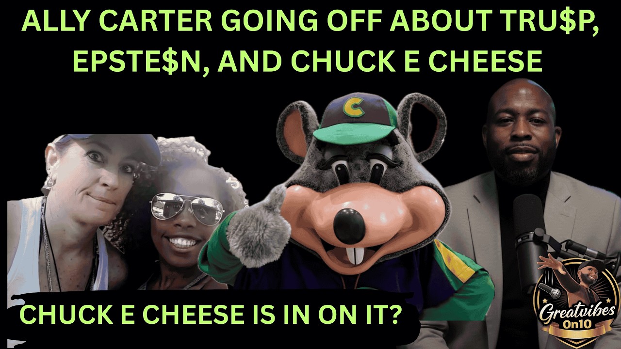 ALLY CARTER GOING OFF ON SUPPORTER ABOUT TRUM$, EPSTEIN, AND CHUCK E ...