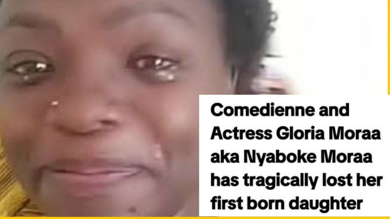 Nyaboke Moraa mourns the loss of her daughter, Marie - YouTube