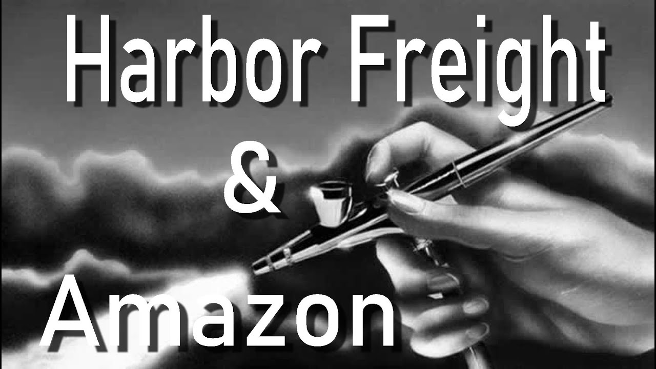 Harbor Freight compressor and Amazon airbrush still rocking? Let's see ...