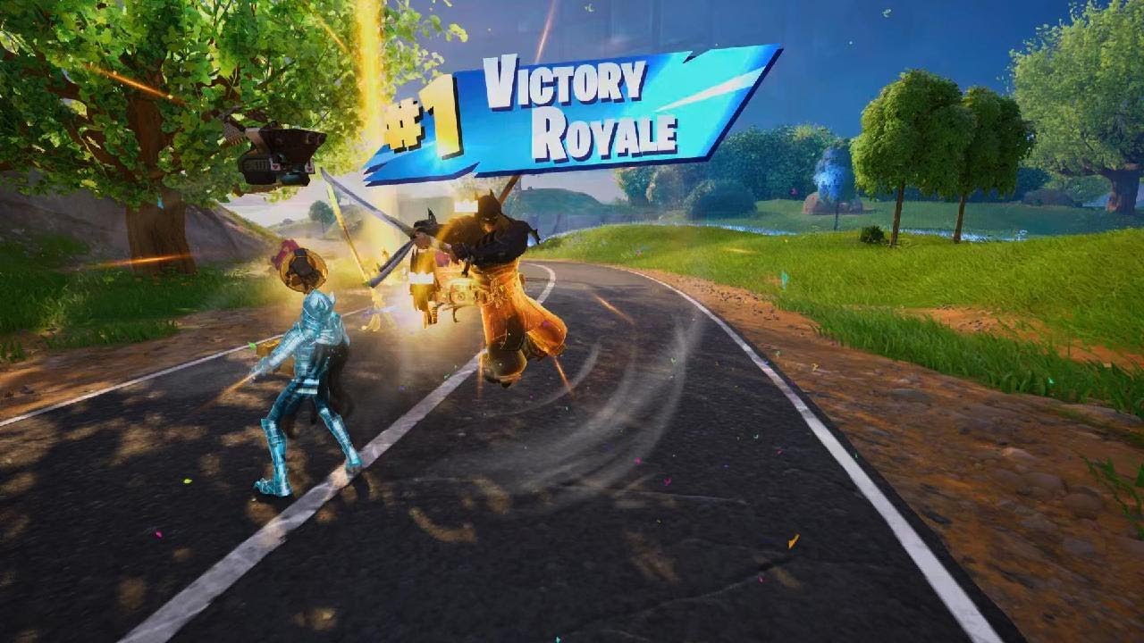Fortnite ZB Battle Royale - Samurai Batman Win - YouTube