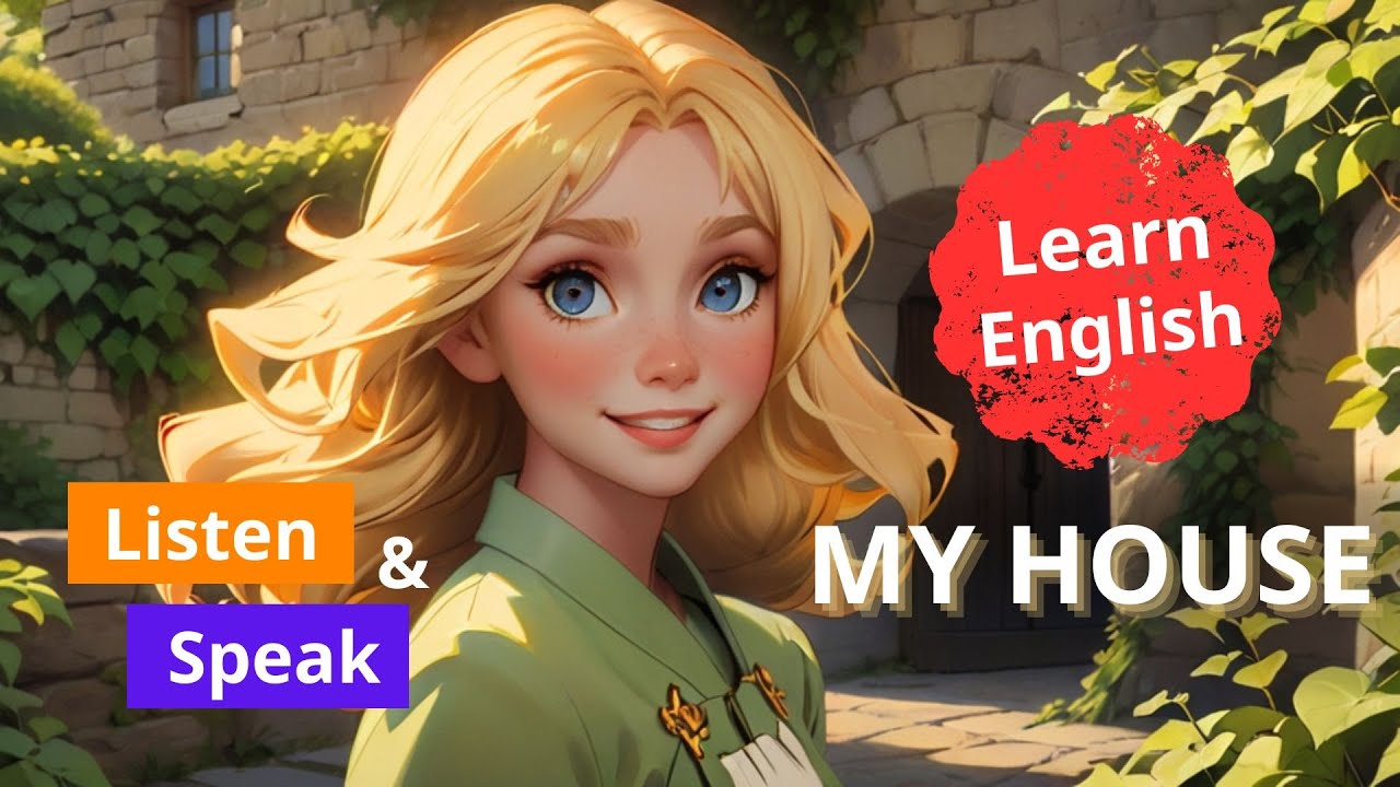 Learn English Through Story [My House] - Improve English Speaking ...