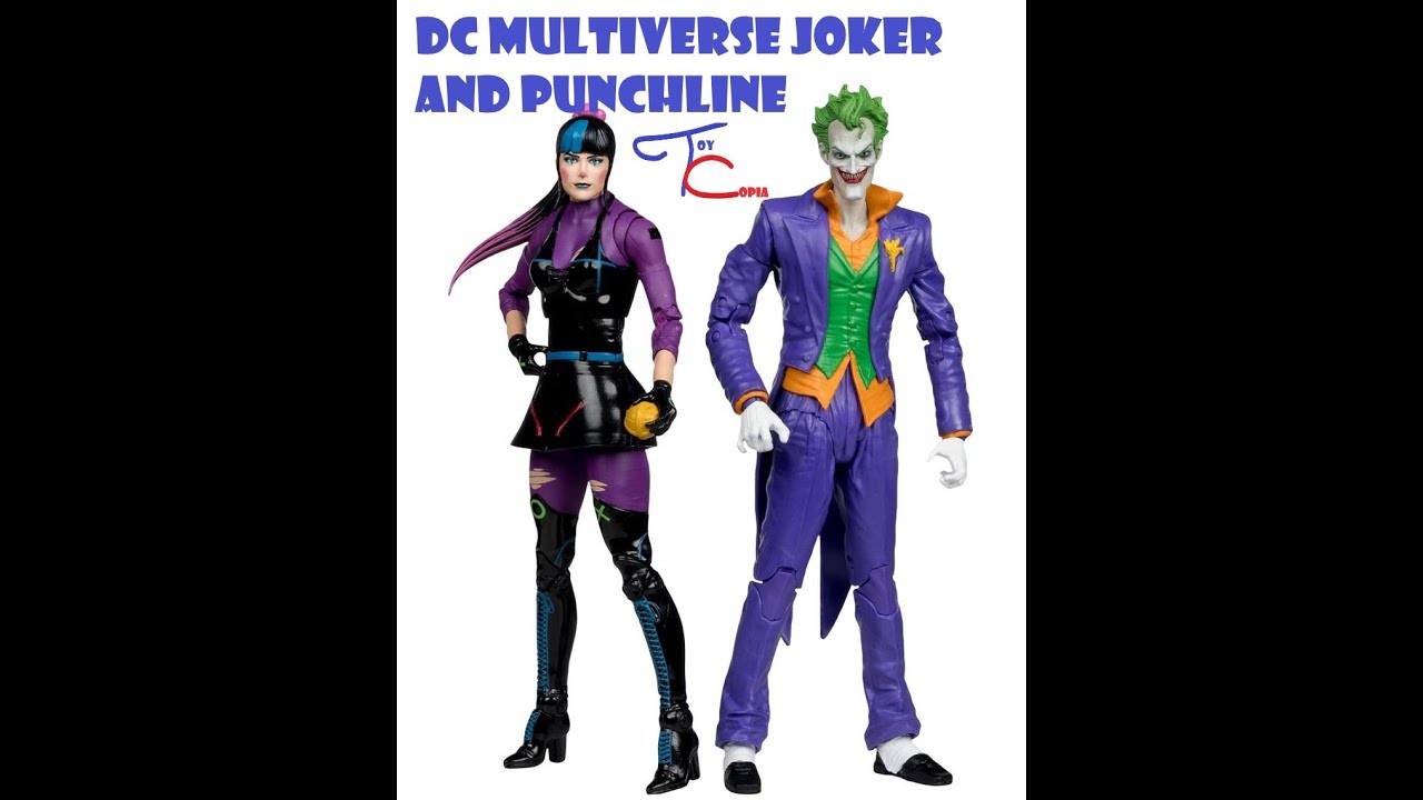Review and unboxing of DC Multiverse Joker and Punchline - YouTube