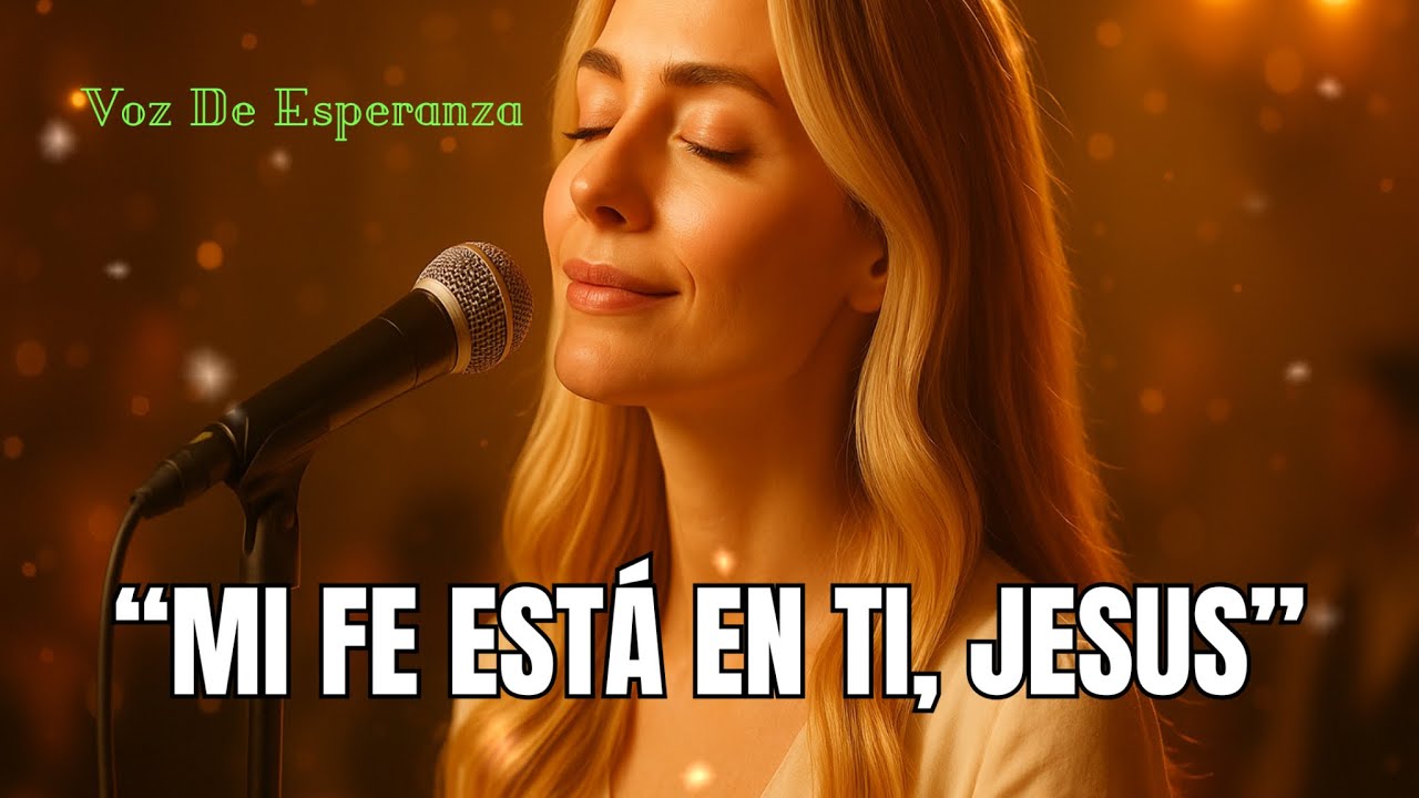 🌟 MI FE ESTÁ EN TI, JESÚS” Alabanza Que Toca el Corazón y Restaura el ...