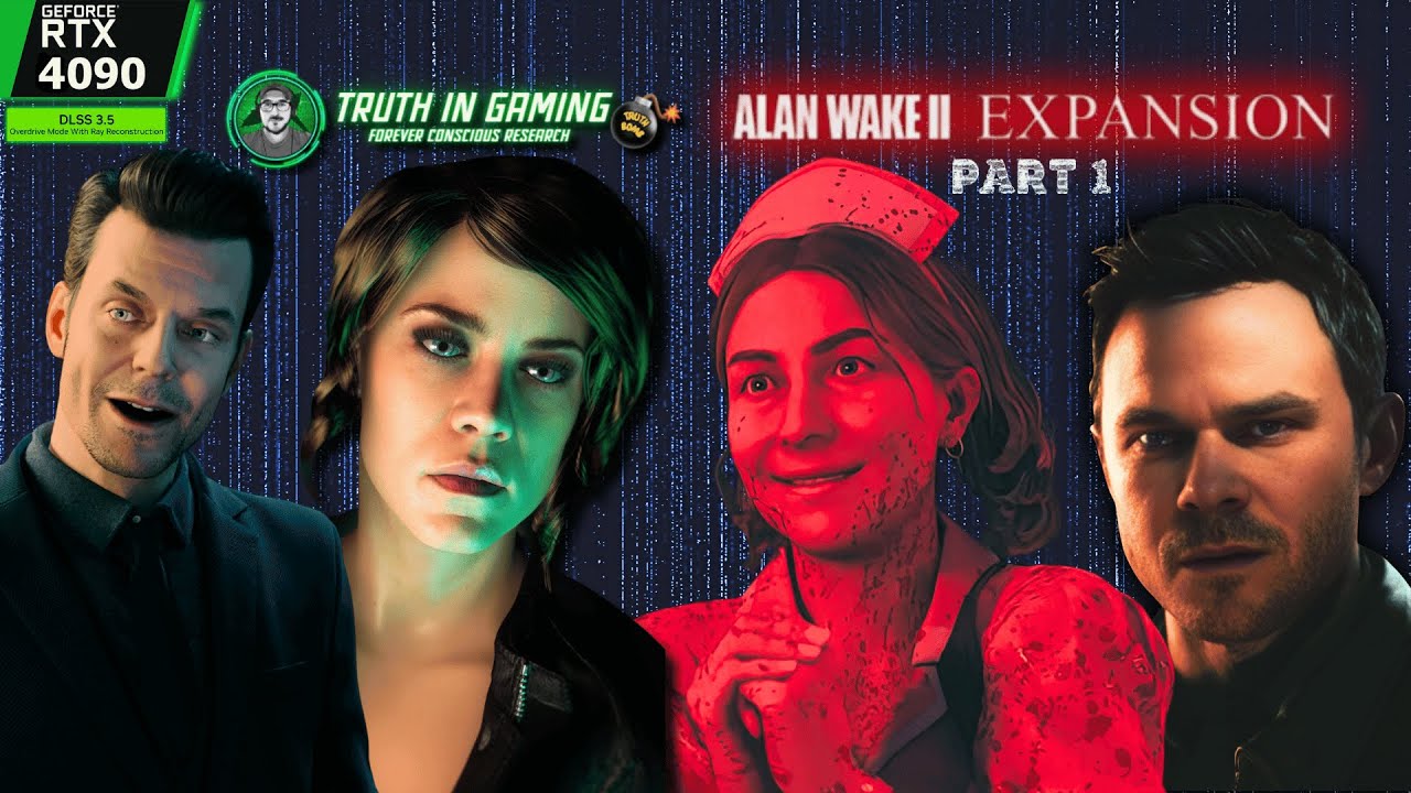 Pt1 Alan Wake 2 Night Springs 4090 RTX Max Settings | Quantum Break, Control, Remedy DLC ...