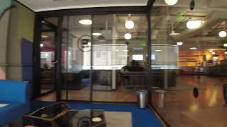 04 - WeWork Galaxy Office View from the inside | WeWork Galaxy Bangalore