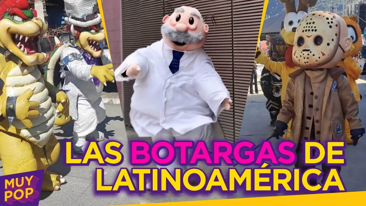 Las botargas latinas son únicas: sus caídas más graciosas, sus bailes y ...