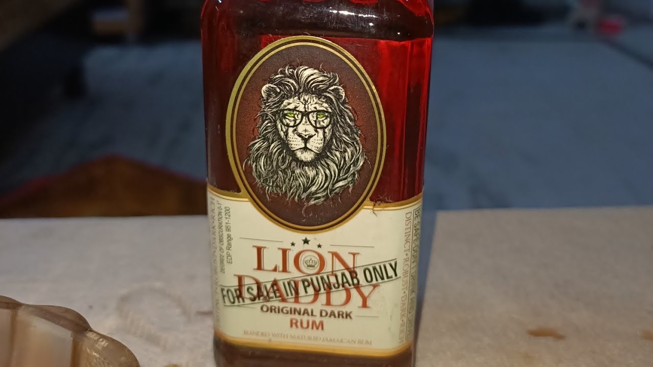 Lion Daddy Rum Rewiew In Hindi - YouTube