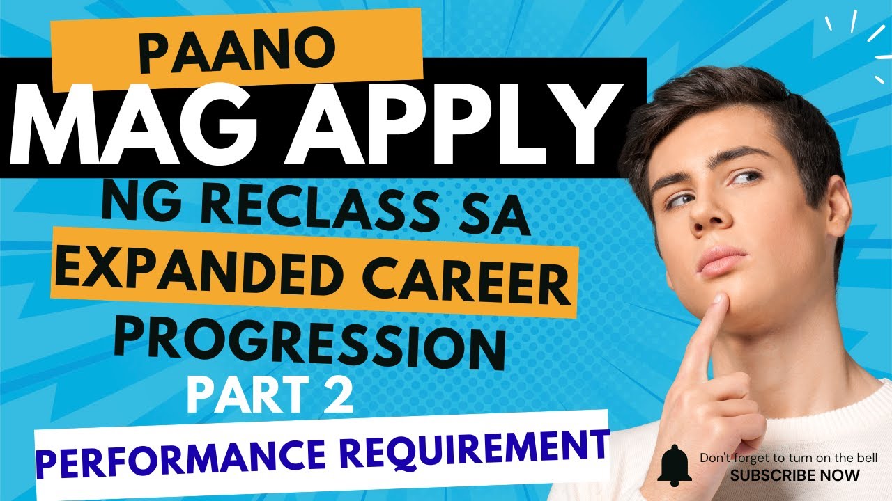 Paano mag apply ng reclassification sa ECP Part 2 Basic Performance Requirement - YouTube