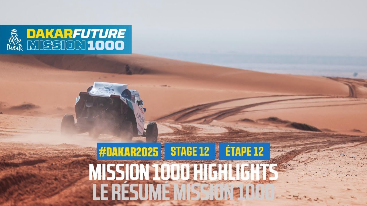 Mission 1000 Highlights - Stage 12 - #Dakar2025 - YouTube