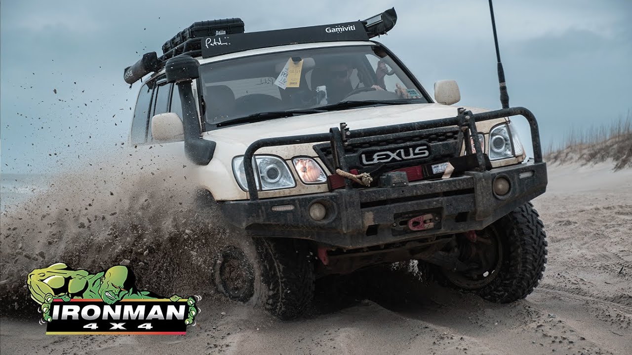 Ironman 4x4 front bumper for 100 series Land Cruiser & LX470 two year ...