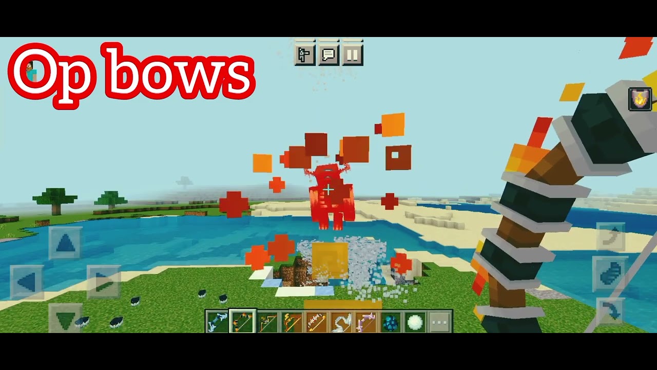 Op bows in Minecraft marketplace map #minecraft #shorts #minecraftshorts - YouTube