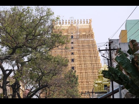 192 feet High Trivikrama Temple Raja Gopuram, Tirukoilur - YouTube