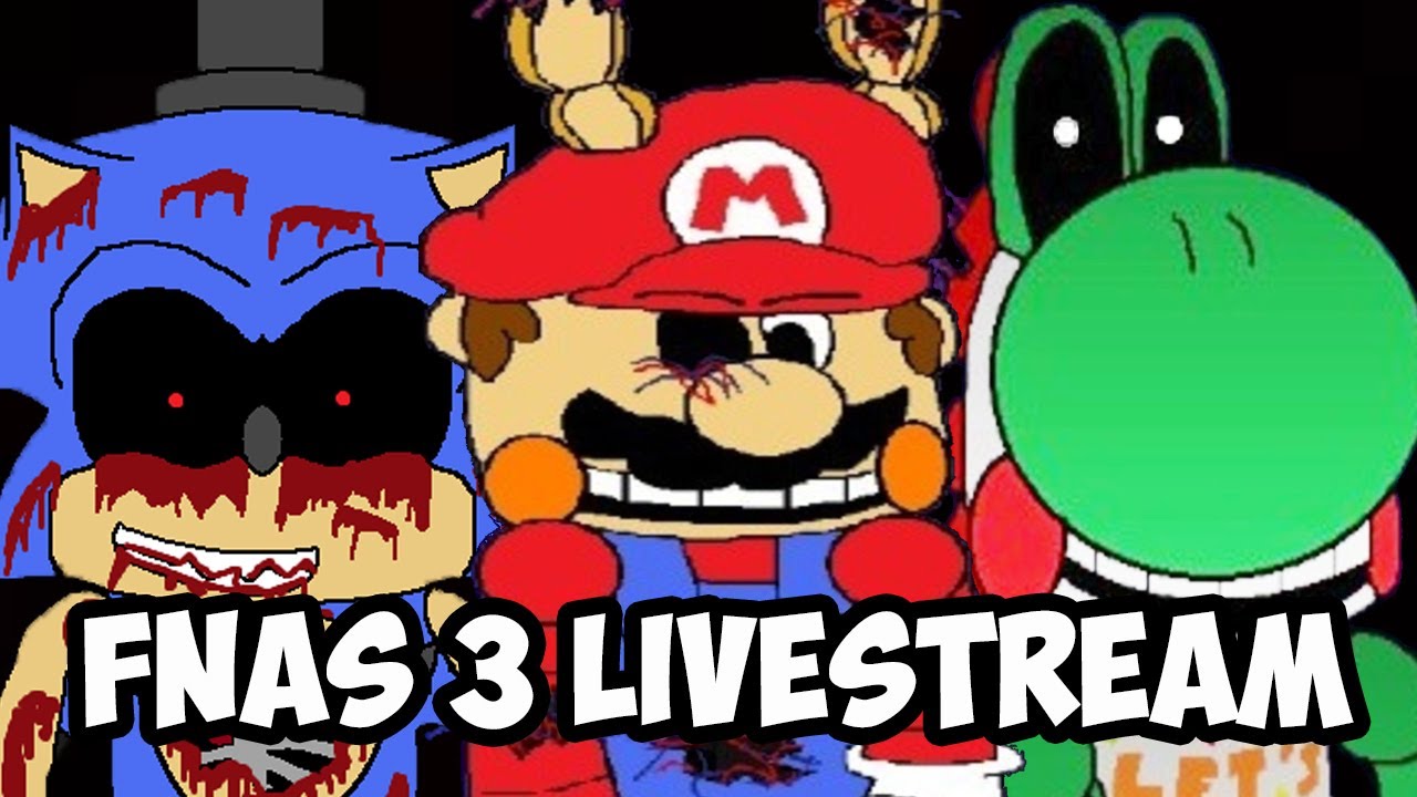 FNAS 3 LIVESTREAM | TAKING YOUR NAMES AND MAKING CUSTOM NIGHTS WITH ...