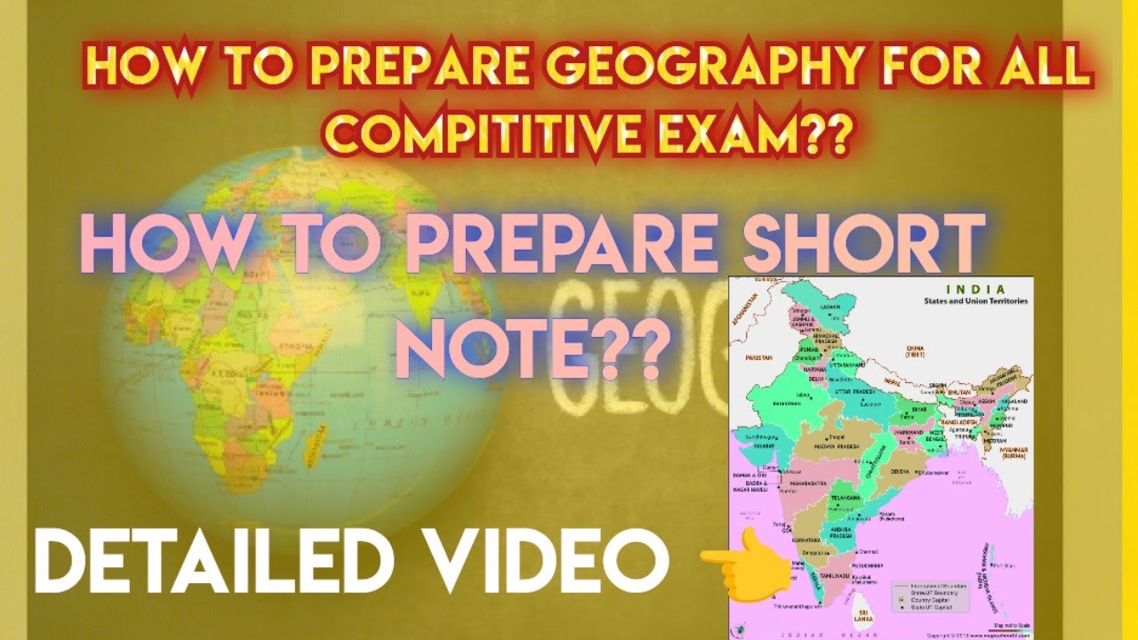 How to prepare Geography&How to Make Short notes|Useful for Compititive ...