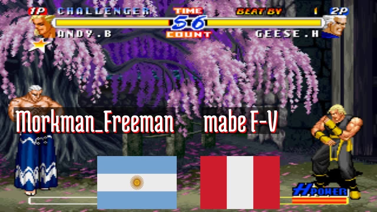 FT5 @rbff2h: Morkman_Freeman (AR) vs mabe F-V (PE) [Real Bout Fatal ...
