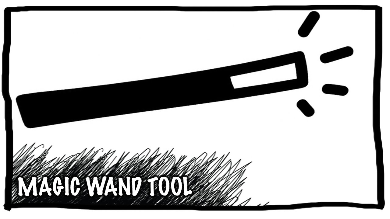 Photoshop Tool Tutorials Ep4 - The Magic Wand - YouTube