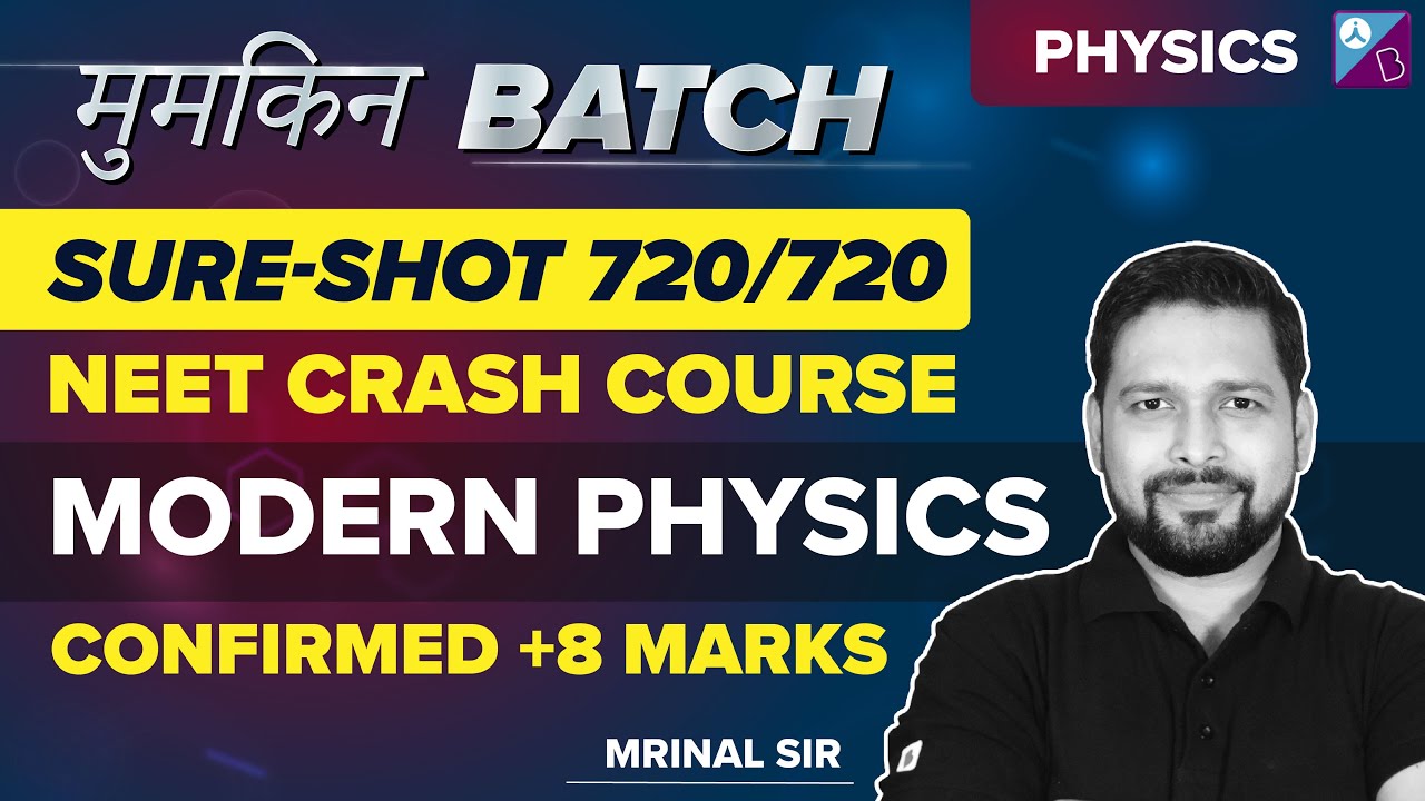 NEET 2023 - Modern Physics - All important Tips & Tricks | Physics ...