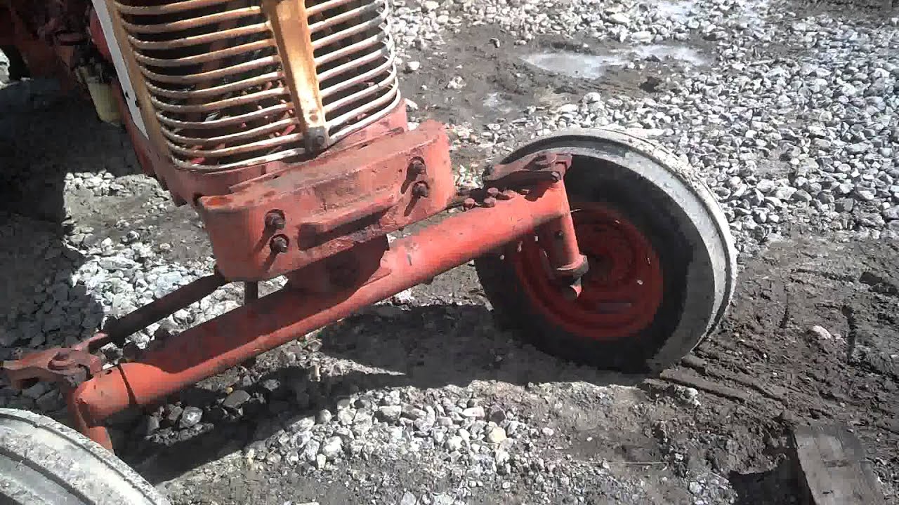 1955 case 400 diesel tractor - YouTube