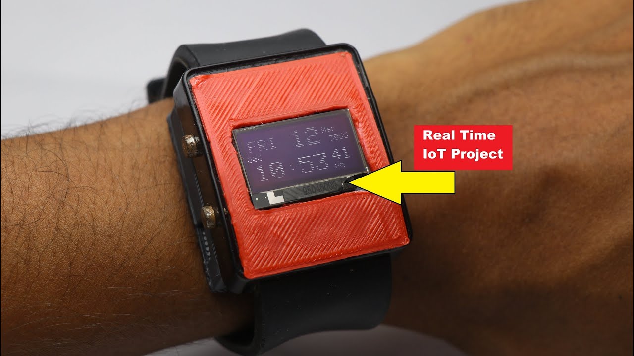 How To make IoT smart watch from old watch - YouTube