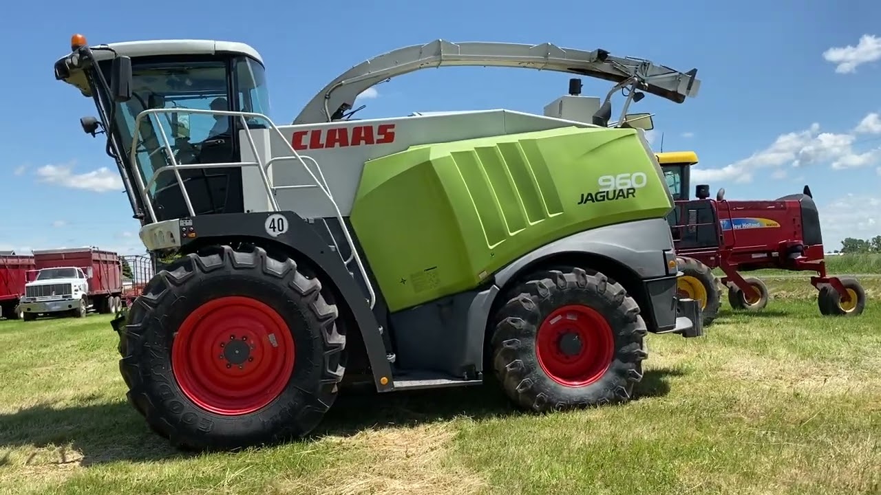 Lot 95 - 2009 CLAAS 960 JAGUAR CHOPPER - YouTube