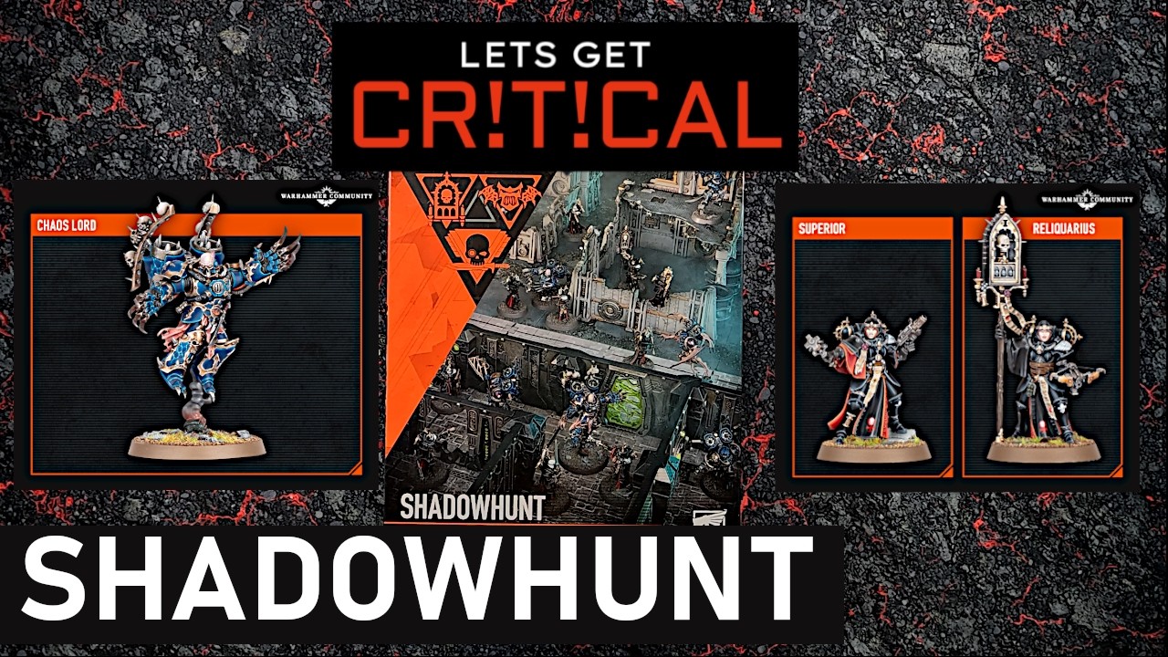 Unboxing Kill Team: SHADOWHUNT -- by Let's Get Critical 40k - YouTube