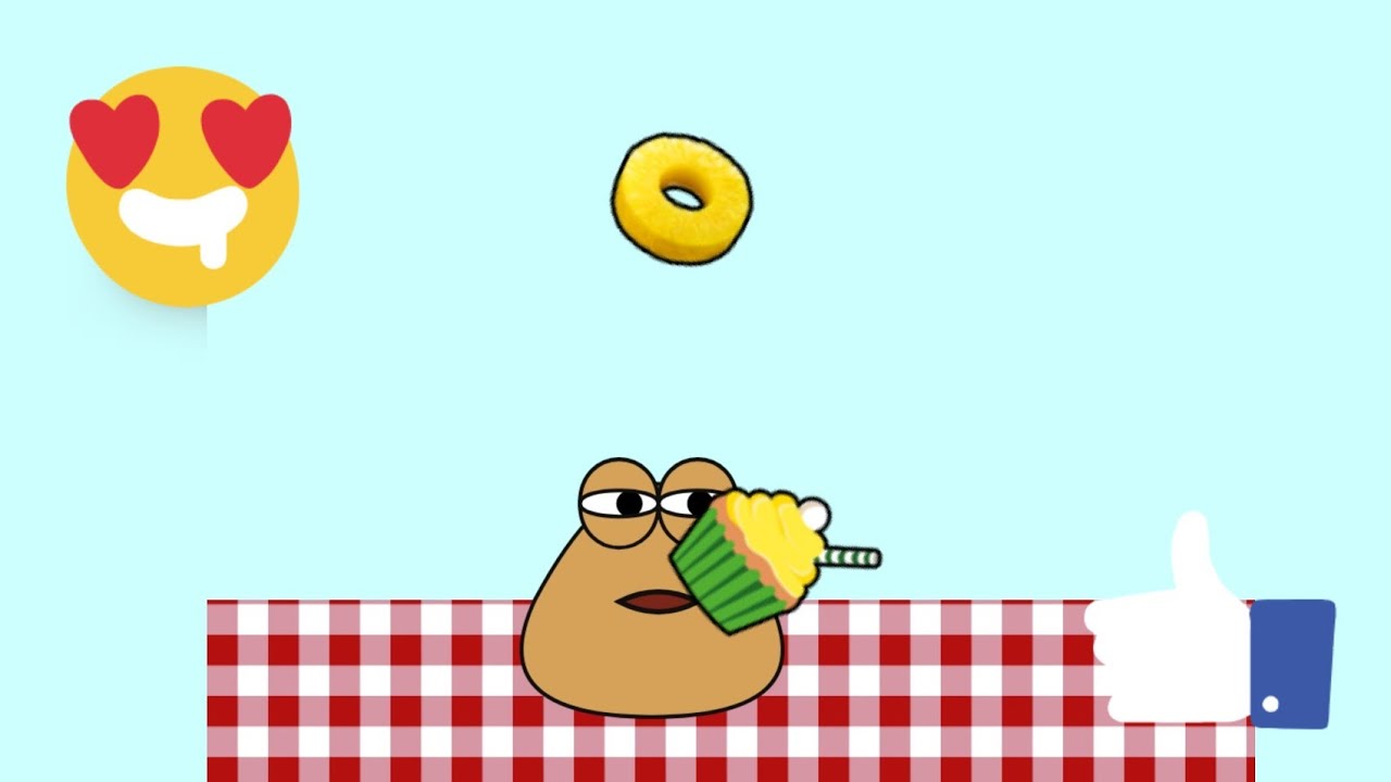 El Pou le gusta tanto comer. || Pou. 😲🦄🤯 - YouTube