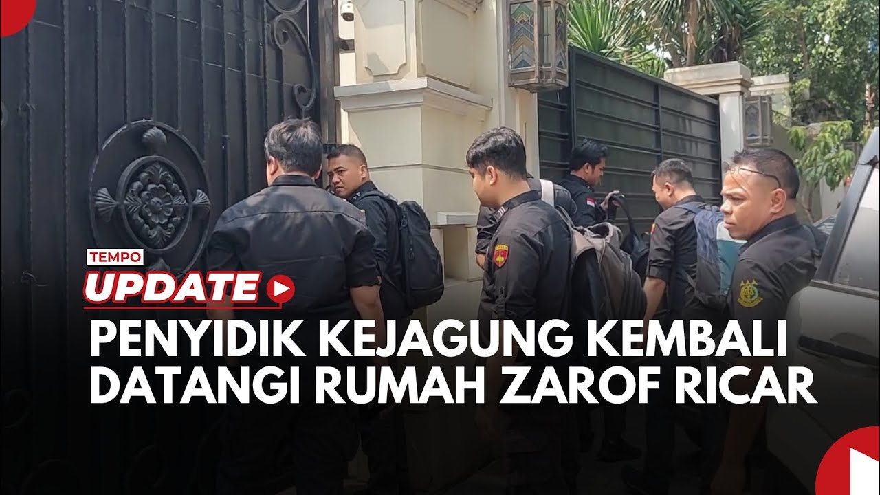 Penyidik Kejagung Kembali Datangi Rumah Zarof Ricar, Eks Pejabat MA ...