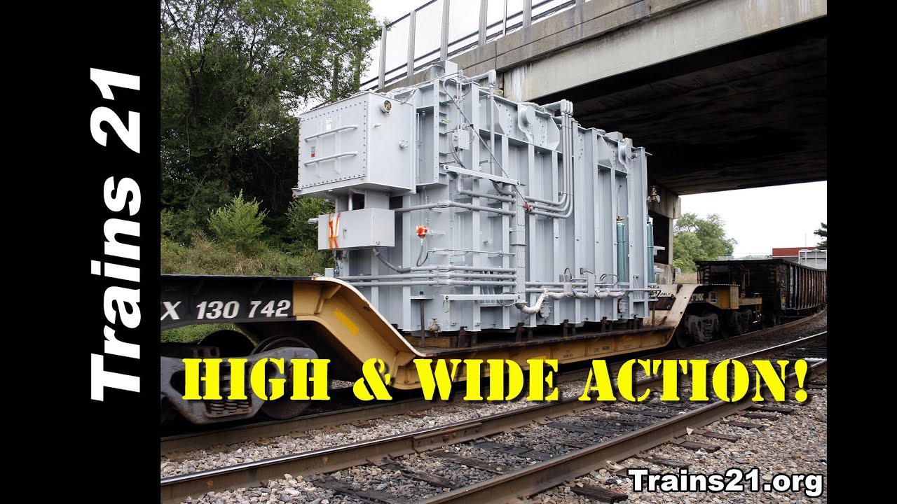 HIGH and WIDE Train Movements on the Sunbury Line!! - YouTube