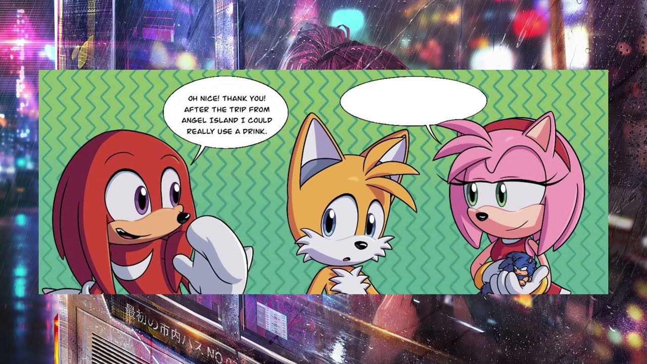 Tails Fell In Love And Fell Into A Trap...😍 l Sonic Animation l Comic ...