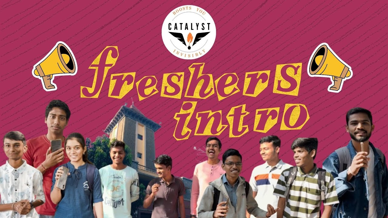 Freshers' Intro 2K24 | GECA'CSN | By Team CATALYST - YouTube