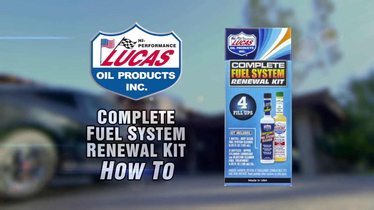 The Lucas Oil Complete Fuel System Renewal Kit (iklan fuel sistem ...