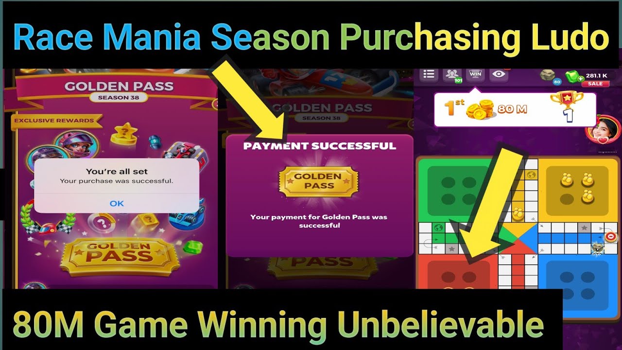 Unbelievable 80M Blitz Table Game Play Ludo Star | Race Mania Season ...