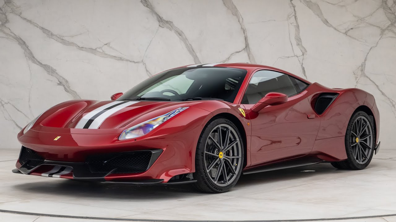 2019 Ferrari 488 Pista - Rosso Fiorano - Walkaround & Interior | Romans ...