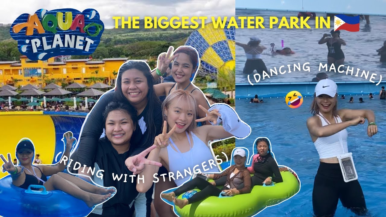 My Korean Cousin Experience THE BIGGEST WATER PARK in 🇵🇭 ! *Better than ...