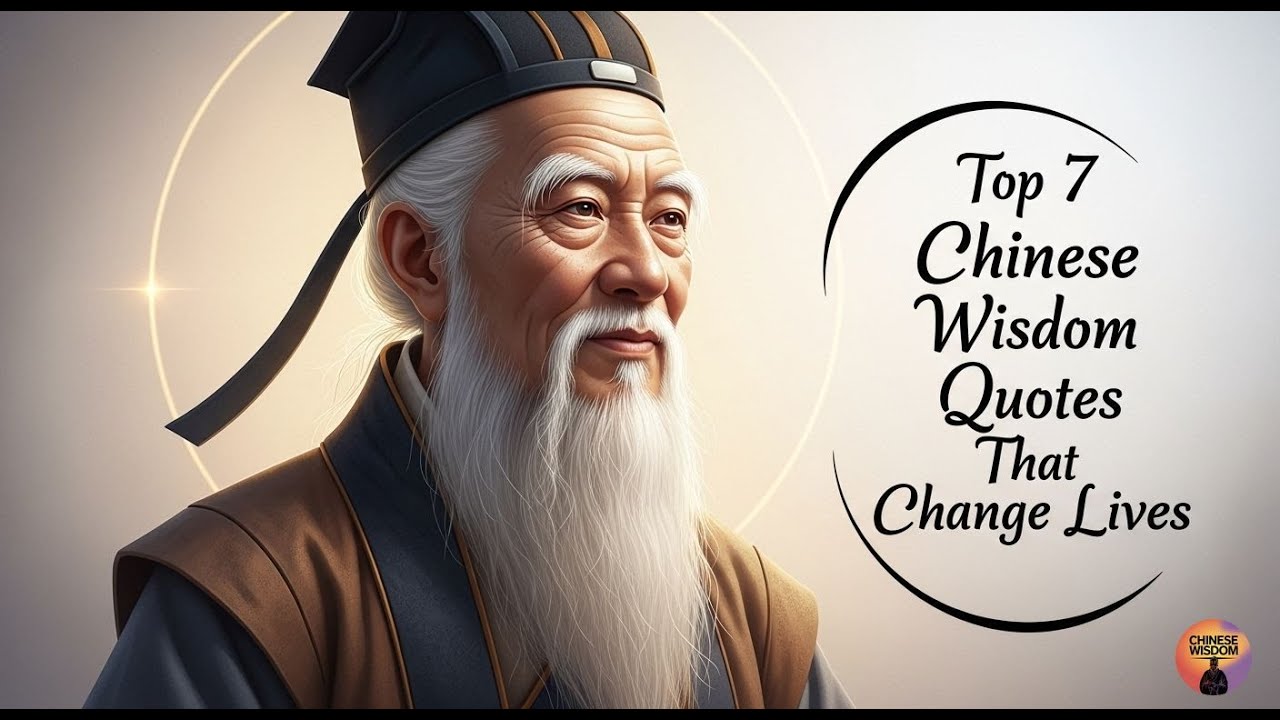Top 7 Chinese Wisdom Quotes That Change Lives - YouTube