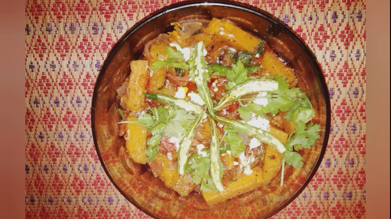 AFGHANI KUMRO/ AFGHANI PUMPKIN/AFGHANI VEGETABLES - YouTube