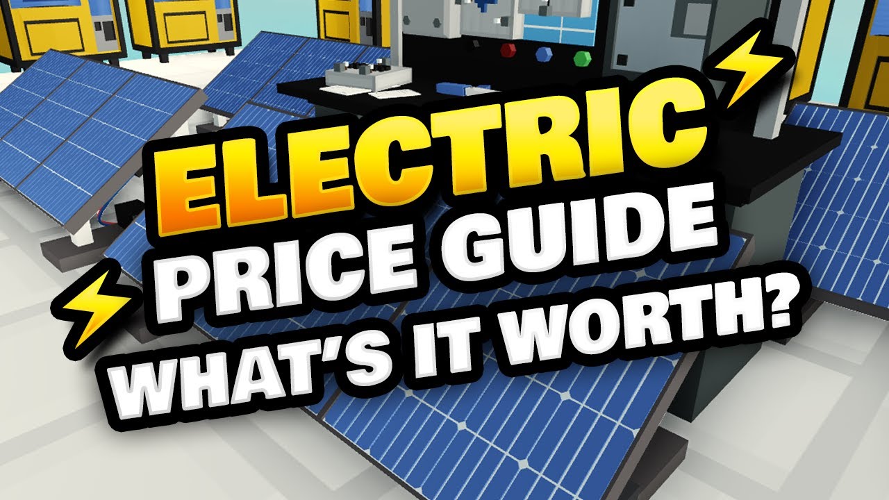 Electric Update Price Guide for Roblox Islands - What's It Worth? - YouTube