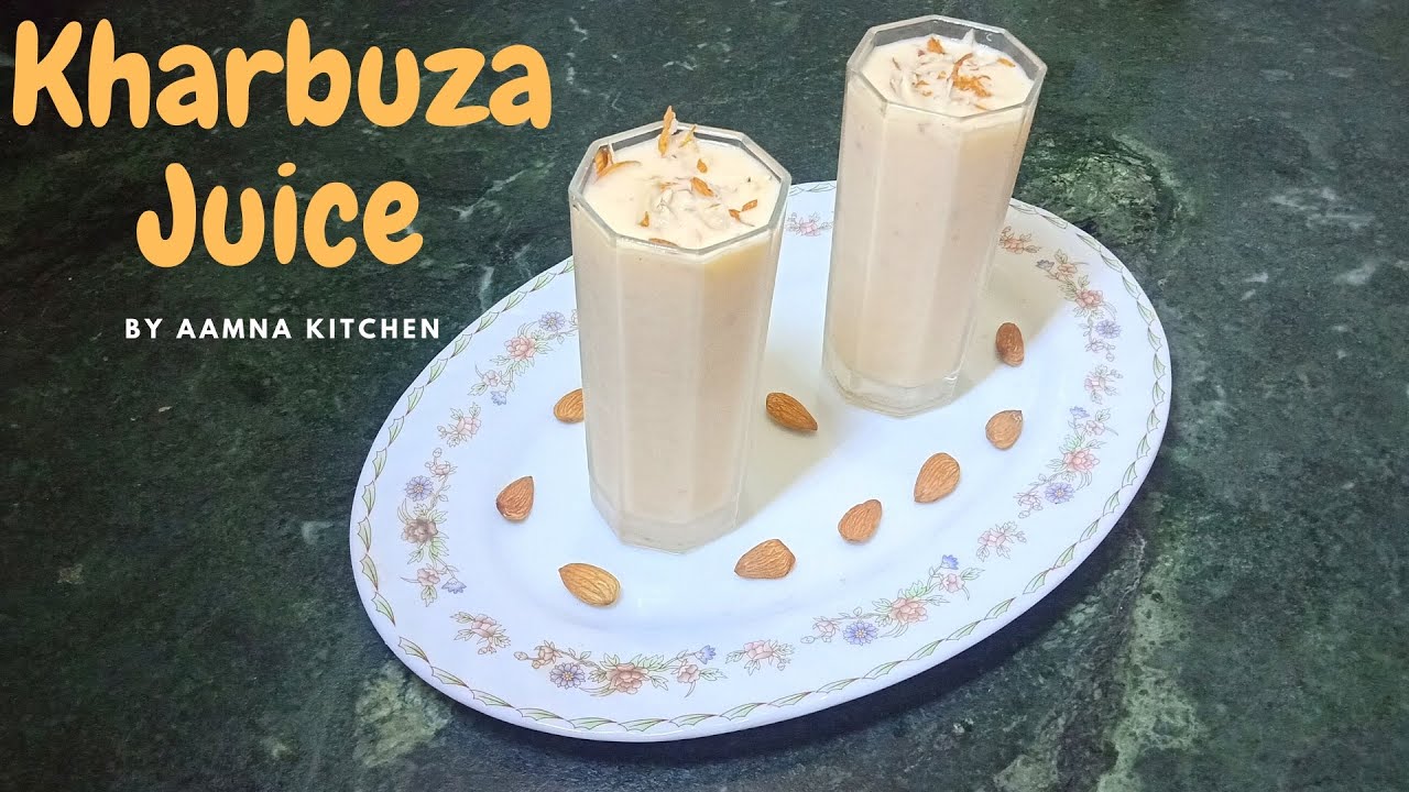 How to make Kharbuja Juice | Muskmelon Juice | Kharbuja Juice ...