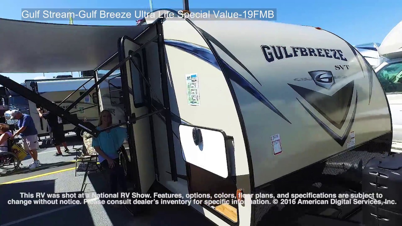 2017 Gulf Stream RV-Gulf Breeze Ultra Lite-19FMB Special Value - YouTube