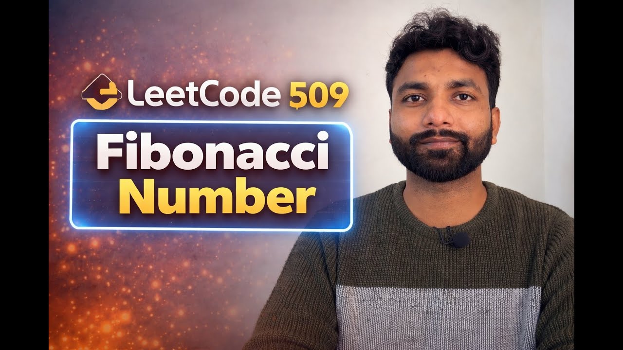 LeetCode 509 Fibonacci Number | DSA in Java | DSA with Ashok - YouTube