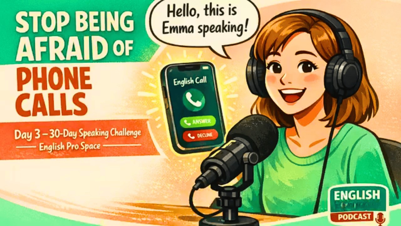 Stop Being Afraid of Phone Calls | Learn English | English Speaking ...