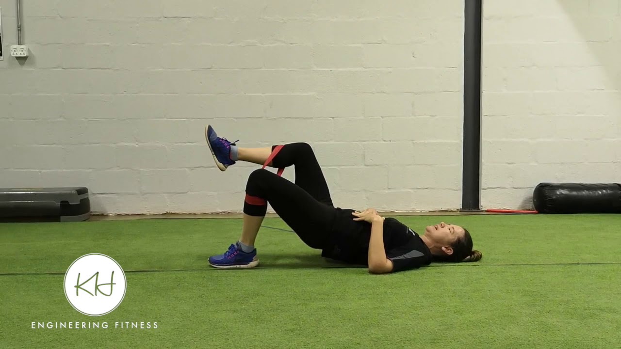 Bridge (TB) Leg Lift | EXERCISE - YouTube