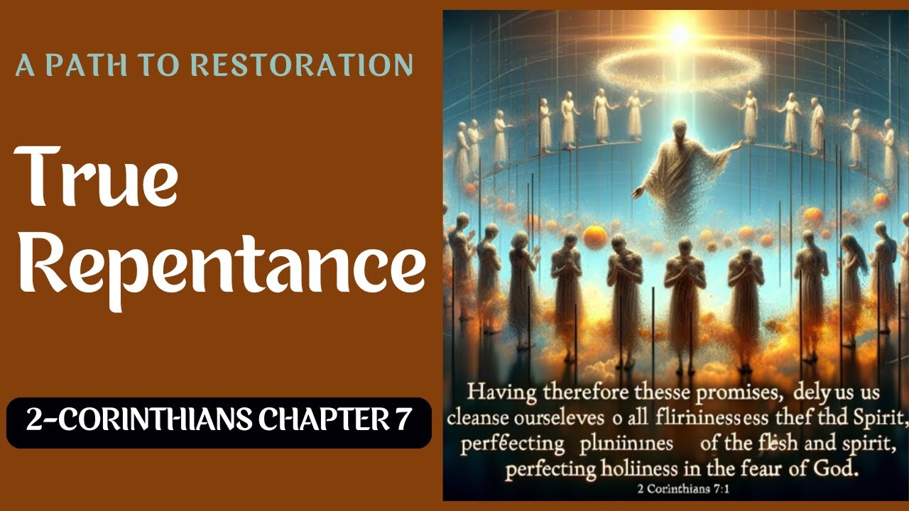 2 Corinthians Chapter 07 | Godly Sorrow and True Repentance: A Path to ...