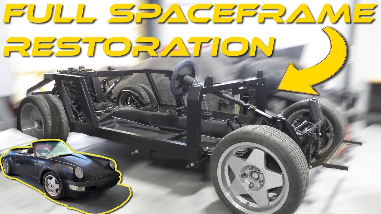 Porsche 911 Turbo Replica Spaceframe Build. Complete Restoration of the ...
