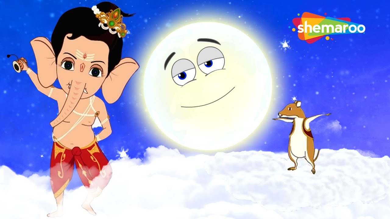 Bal Ganesh - Lets play with Mr Moon Rhymes & More Baby Rhymes ...