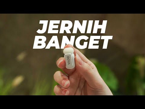 Mic wireless PALING SENYAP 2025! Review mic Boya Mini-13 wireless for iphone and android