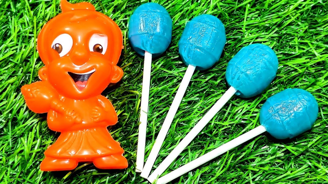 ASMR | Candy Lollipop Unpacking Satisfying Video | Sky Colour Lollipop ...