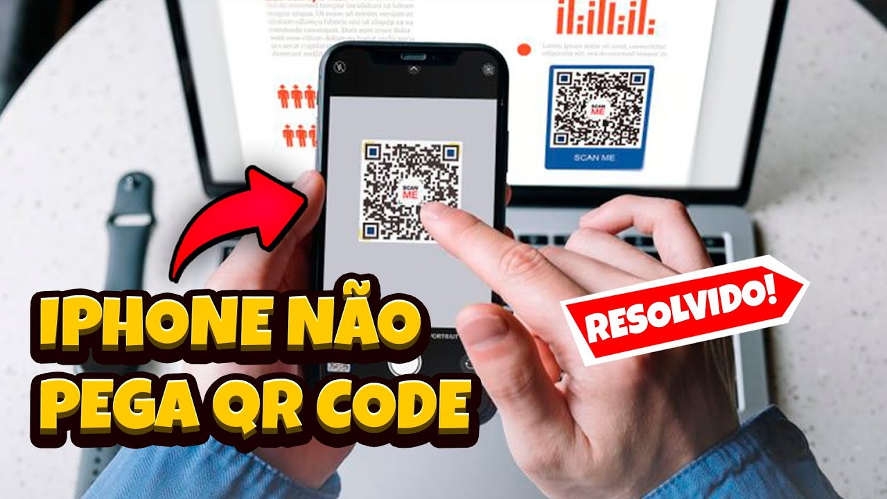 Como resolver problemas de leitura de QR code na câmera do iPhone - YouTube