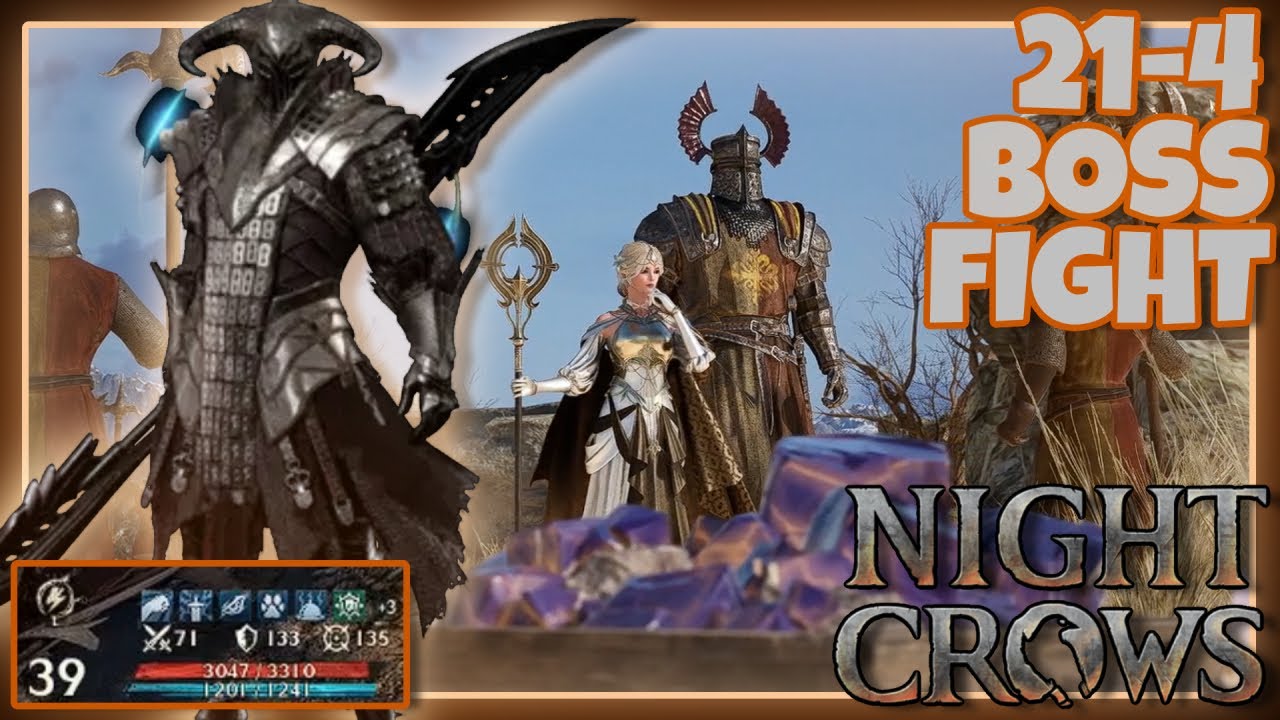 Night Crows | 21-4 BOSS FIGHT | PABLO | Tips & Tricks - YouTube
