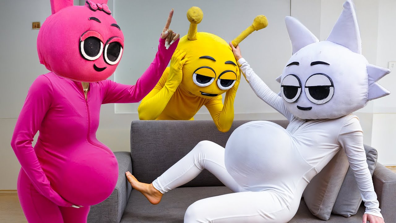 OMG : Wenda is Pregnant | Incredibox Sprunki In Real Life - YouTube